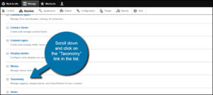 How To Create a Vocabulary in Drupal - WIREDGORILLA