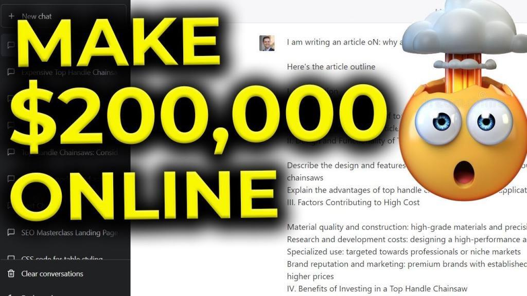 How to Use ChatGPT To Make $500/Hour | Step by Step Instructions - WIREDGORILLA