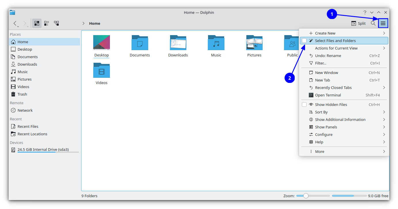 17 Dolphin File Manager Tweaks for KDE Users - WIREDGORILLA