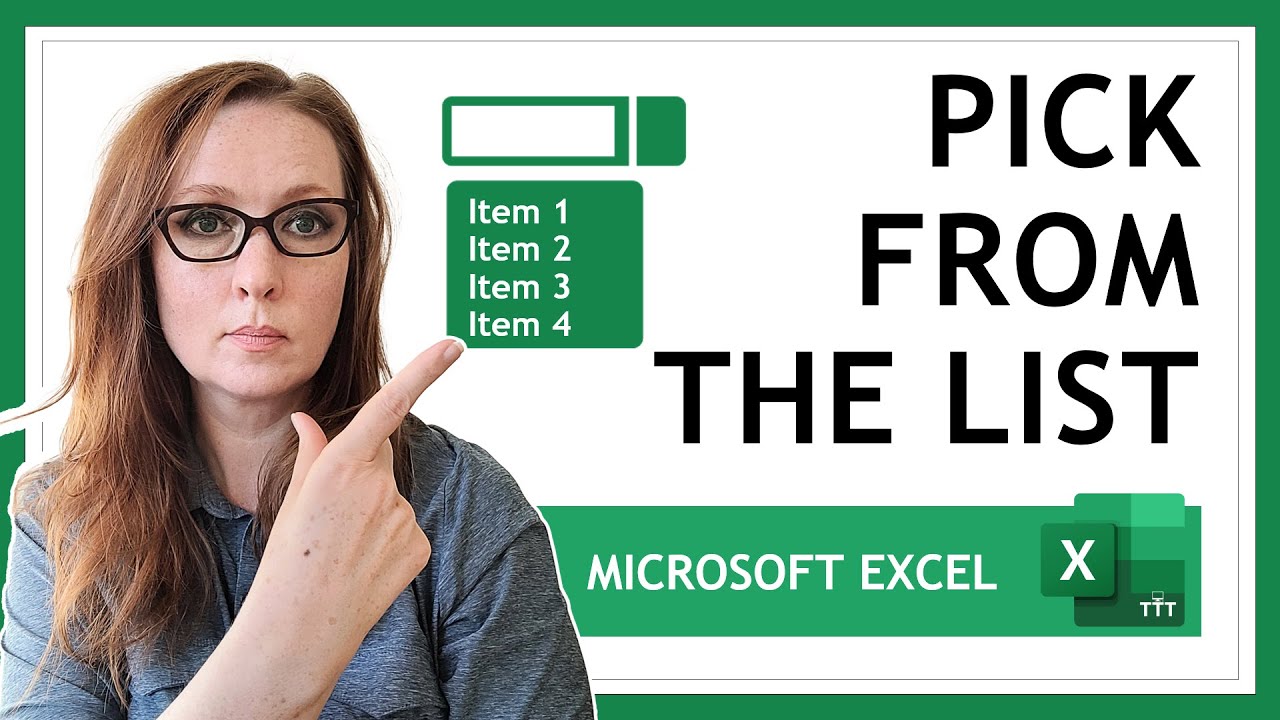 Make Data Entry Easier In Microsoft Excel With Dropdown Menus For Data