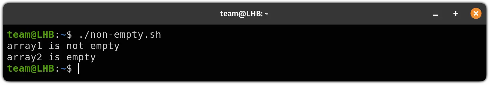 Check if Array is Empty in Bash - WIREDGORILLA