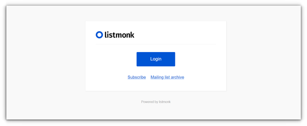 Installing Listmonk Self Hosted Newsletter And Mailing List Manager