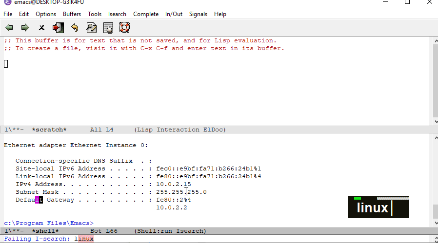 Using Emacs as Terminal Multiplexer on Windows - WIREDGORILLA