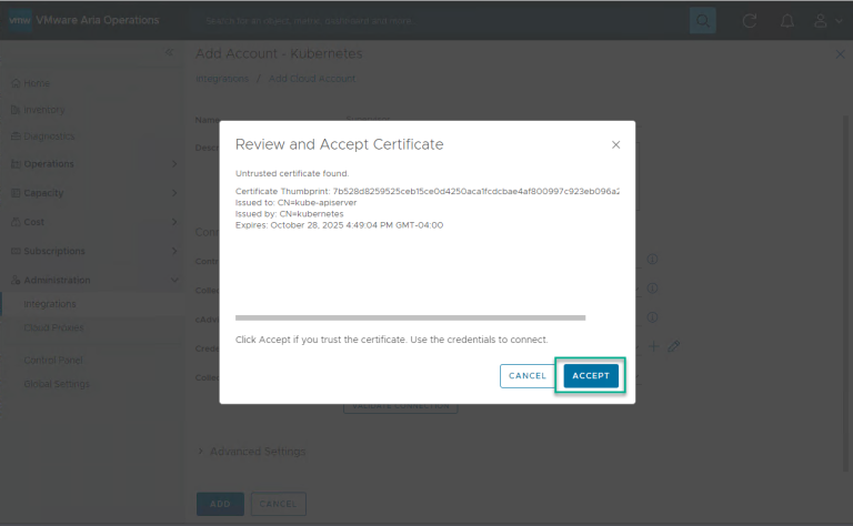 Monitoring vSphere IaaS Control Plane with VMware Aria Operations ...