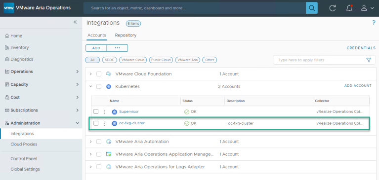 Monitoring vSphere IaaS Control Plane with VMware Aria Operations ...