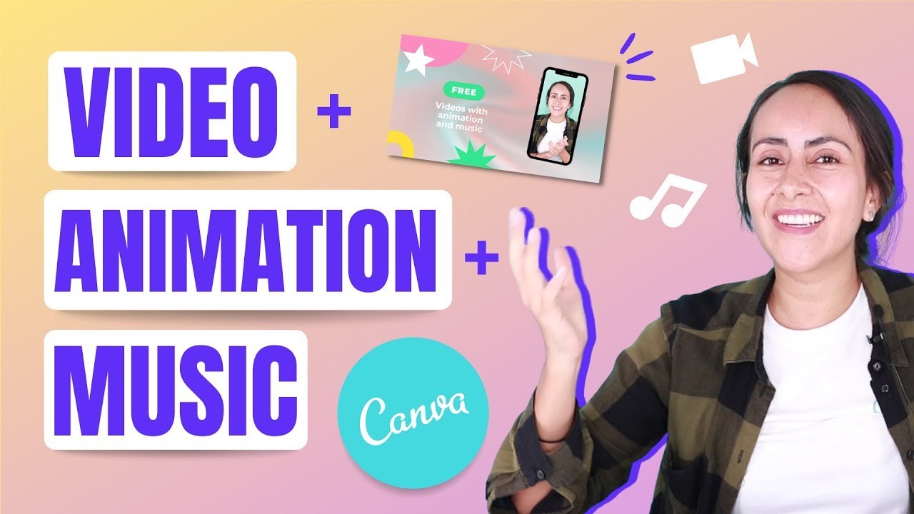 How to Create Videos with Animations and Music in Canva FOR FREE! - Updated Tutorial - WIREDGORILLA