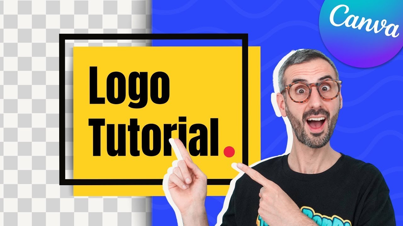 How to Make a Logo and Download it with Transparent Background | FREE Canva Tutorial for ...