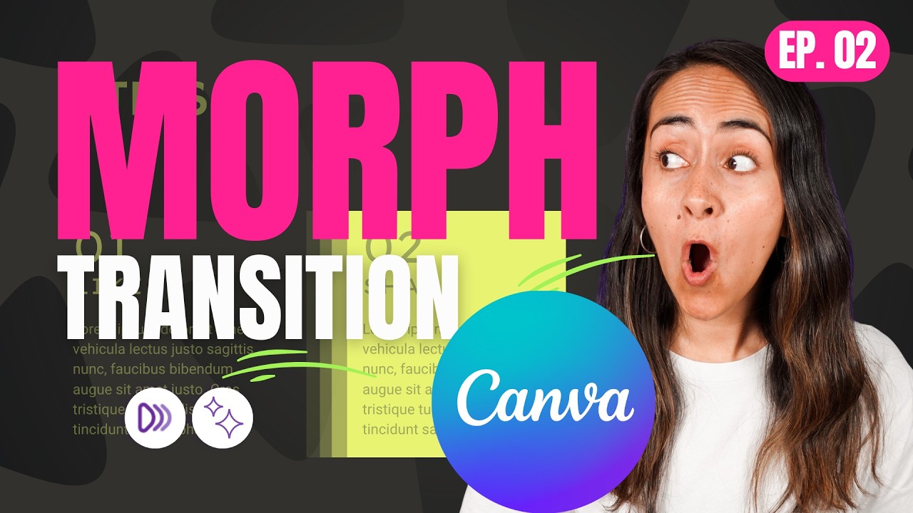 Cool Morph Transition for Presentations in Canva! | Bye Powerpoint! | Animated Slides [Ep.02 ...