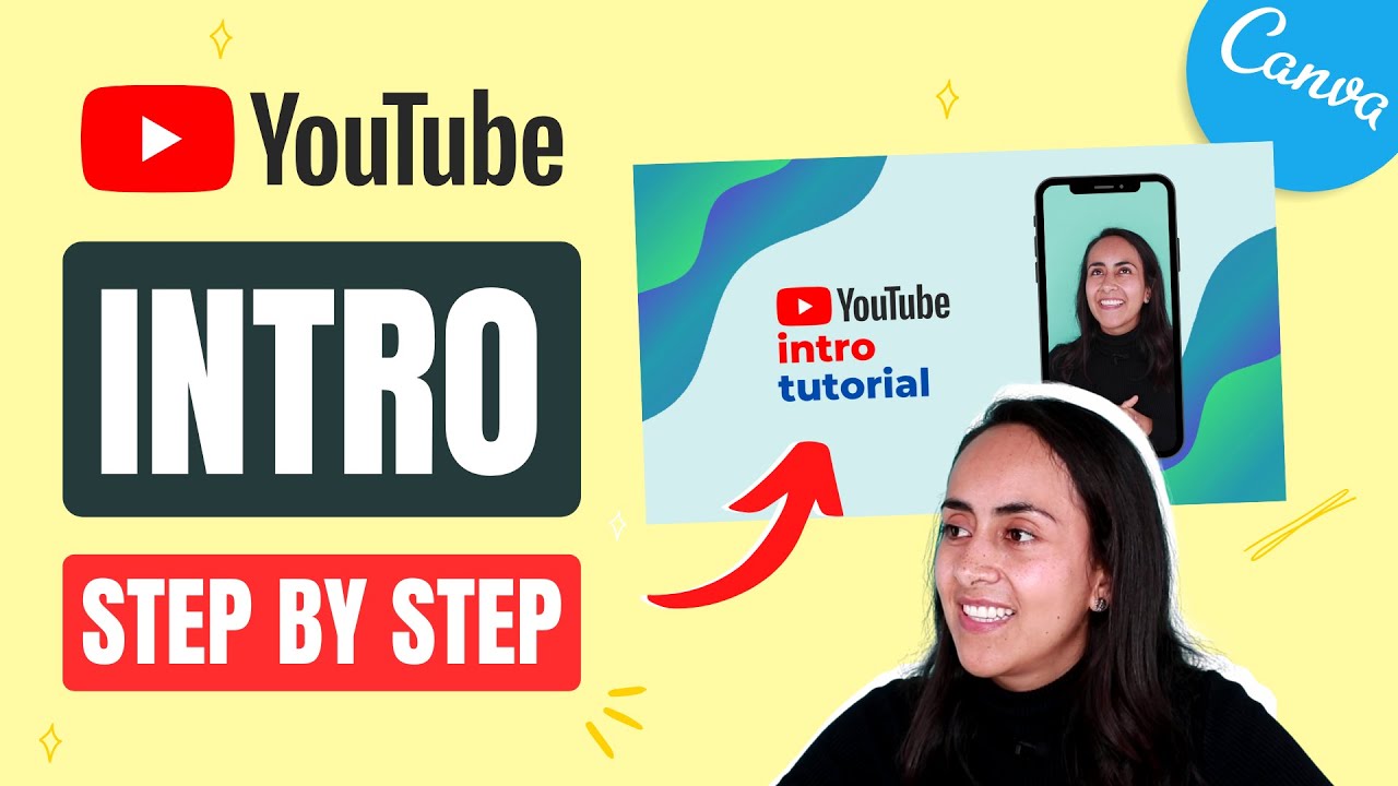 How to make a YOUTUBE INTRO with Animation and Music in Canva - Easy Tutorial - WIREDGORILLA