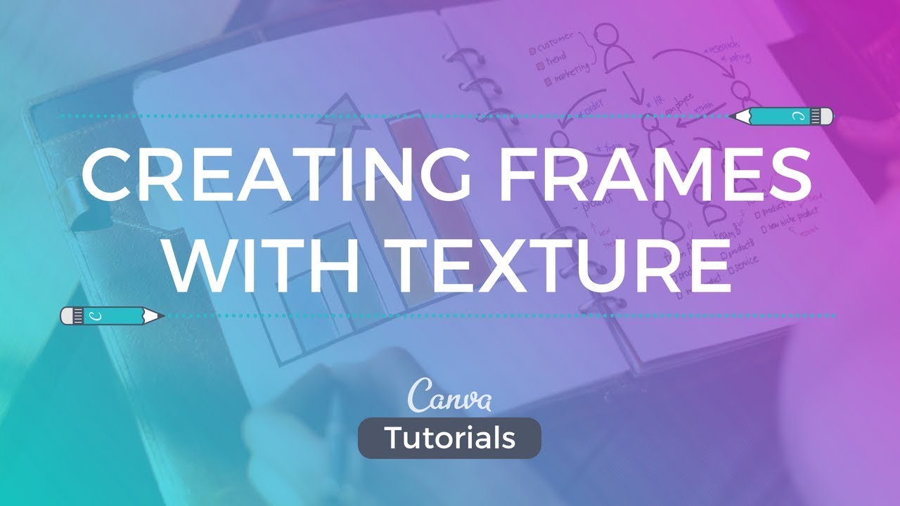 Canva Tutorial: Frames with Texture - WIREDGORILLA