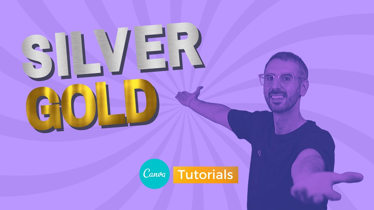 How to create Silver and Gold letters in Canva - WIREDGORILLA