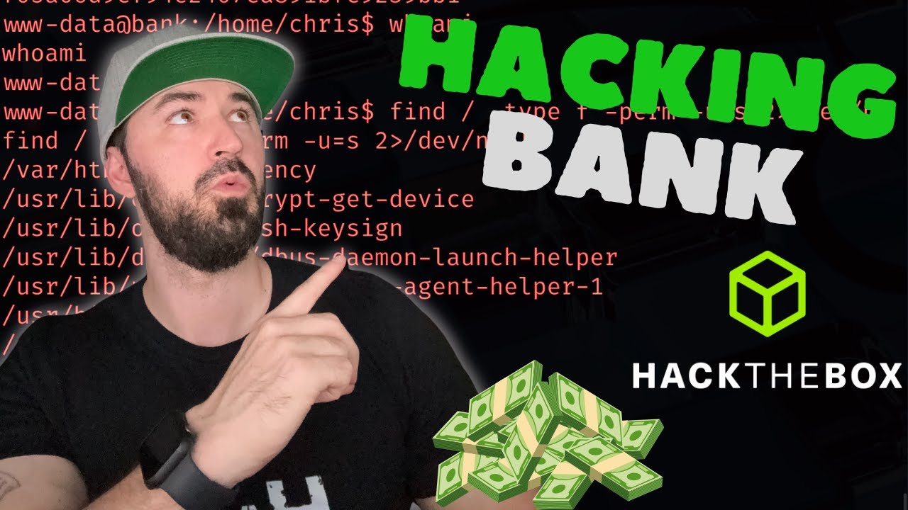 HackTheBox Bank Walkthrough | Ethical Hacking | Pentesting A Bank 💰 ...
