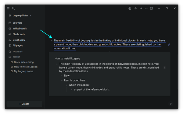 Exploring Pages, Links, Tags, and Block References in Logseq - WIREDGORILLA