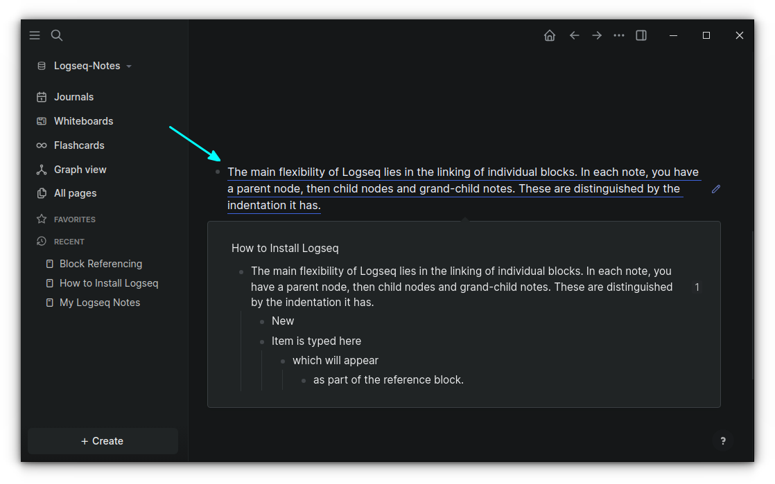 Exploring Pages, Links, Tags, and Block References in Logseq - WIREDGORILLA