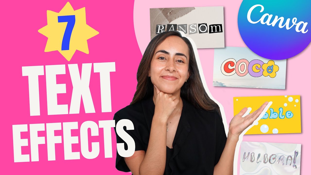 7 BEAUTIFUL (Yet Unknown!) TEXT EFFECTS in Canva - WIREDGORILLA