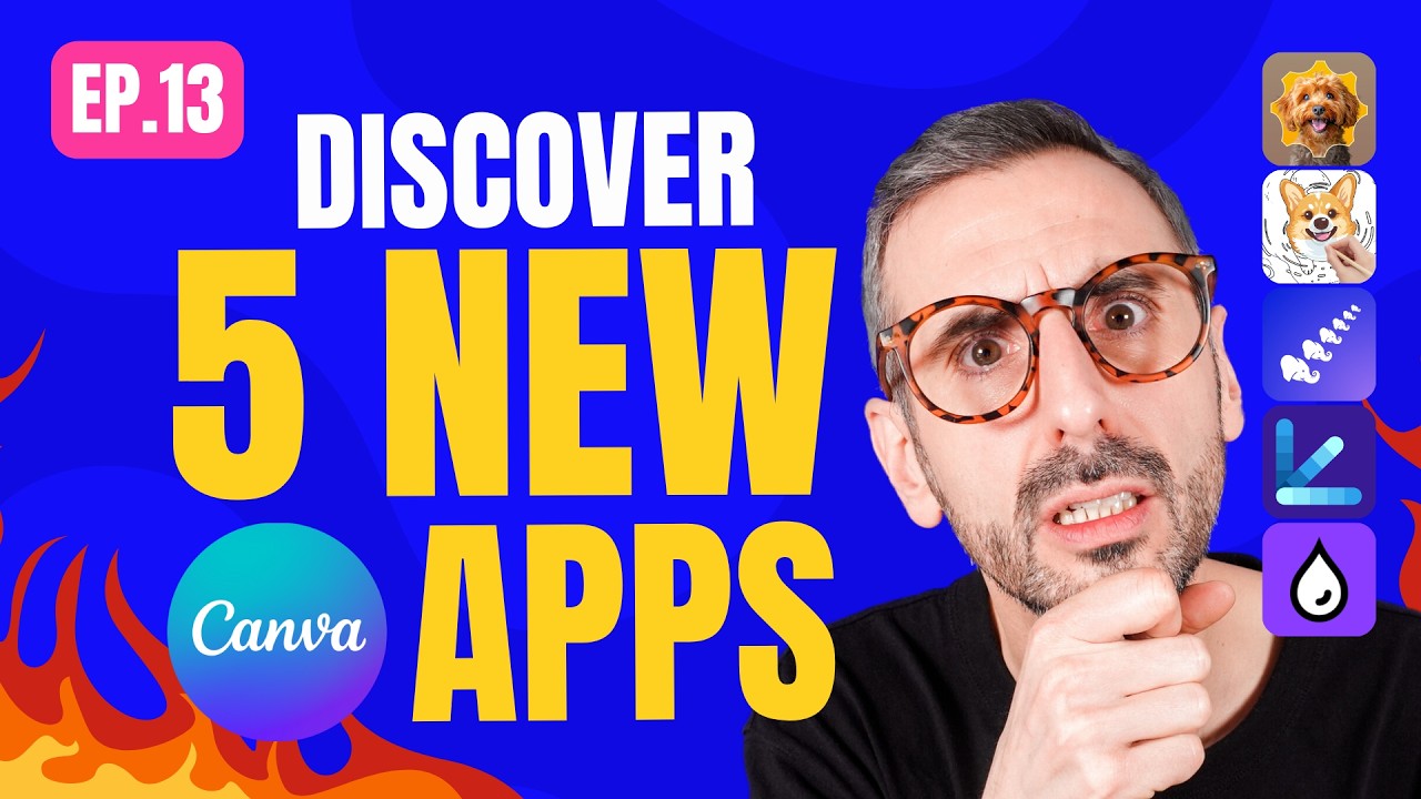 Hot New Canva Apps | Ep. 13 | Replicator, Frame Blur, Shape Cropper, Speed Painter, Color ...