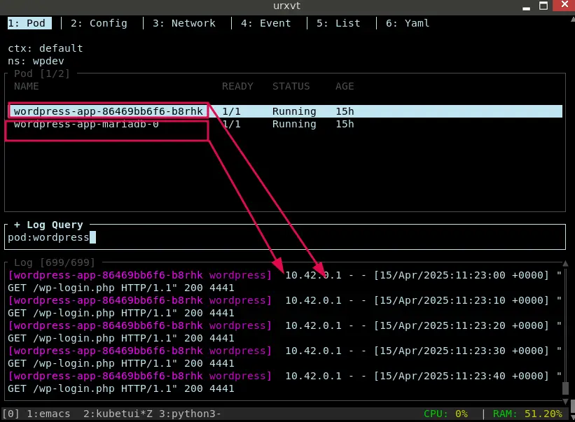 Kubetui Your Kubernetes Dashboard Right Inside Your Terminal Wiredgorilla