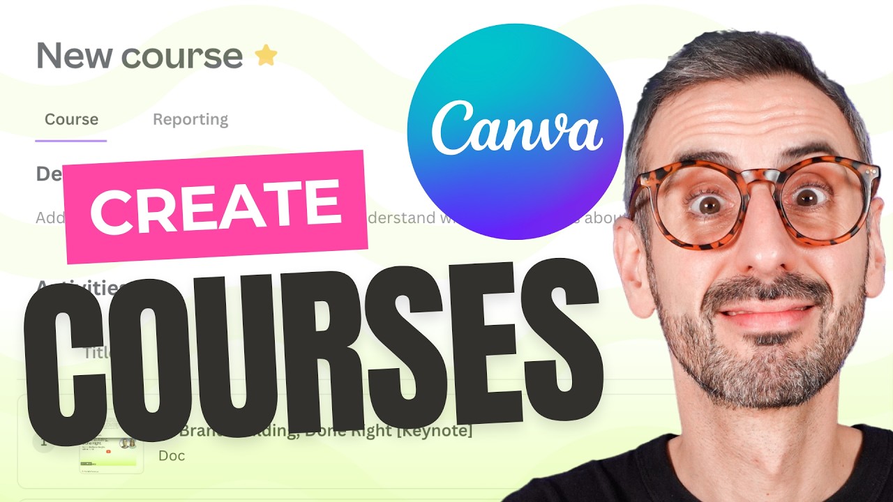 How to use Canva Courses | NEW 2024 - WIREDGORILLA