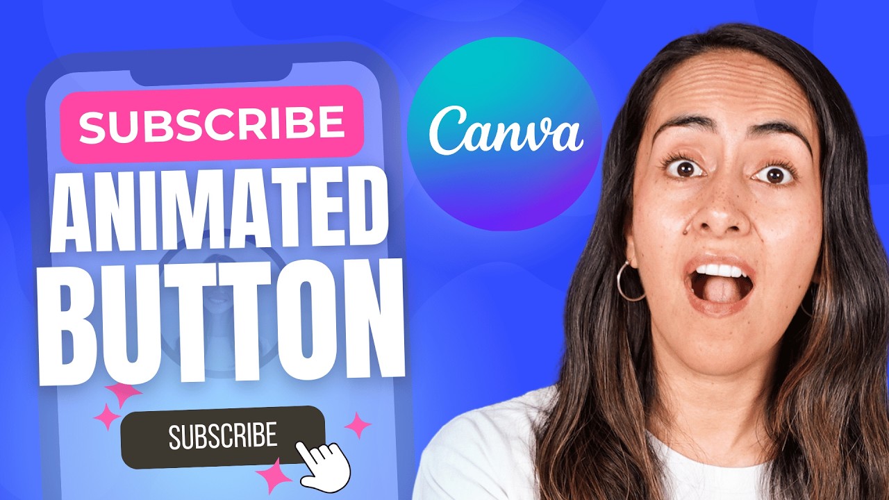 How to Create a Custom Subscribe Animation | Easy Canva Tutorial - WIREDGORILLA