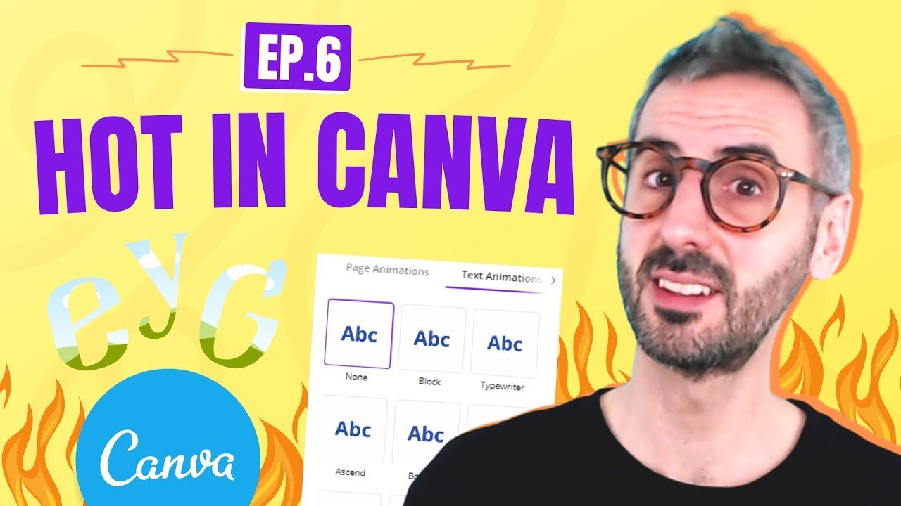 NEW FEATURES: Text Animations, Letter Frames, In-Editor Recording.. | What's HOT in Canva 🔥 [Ep ...