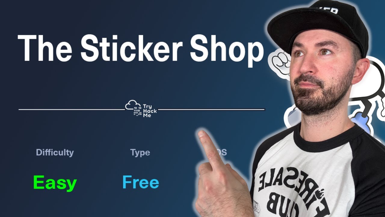 TryHackMe The Sticker Shop Room Walkthrough - InfoSec Pat 2025 ...