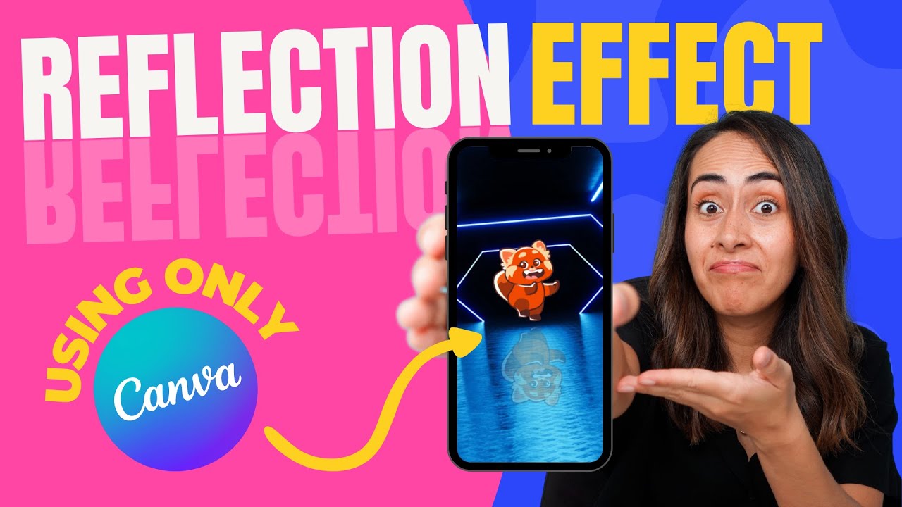 Create this Awesome REFLECTION Effect in a VIDEO | Canva Shorts ...