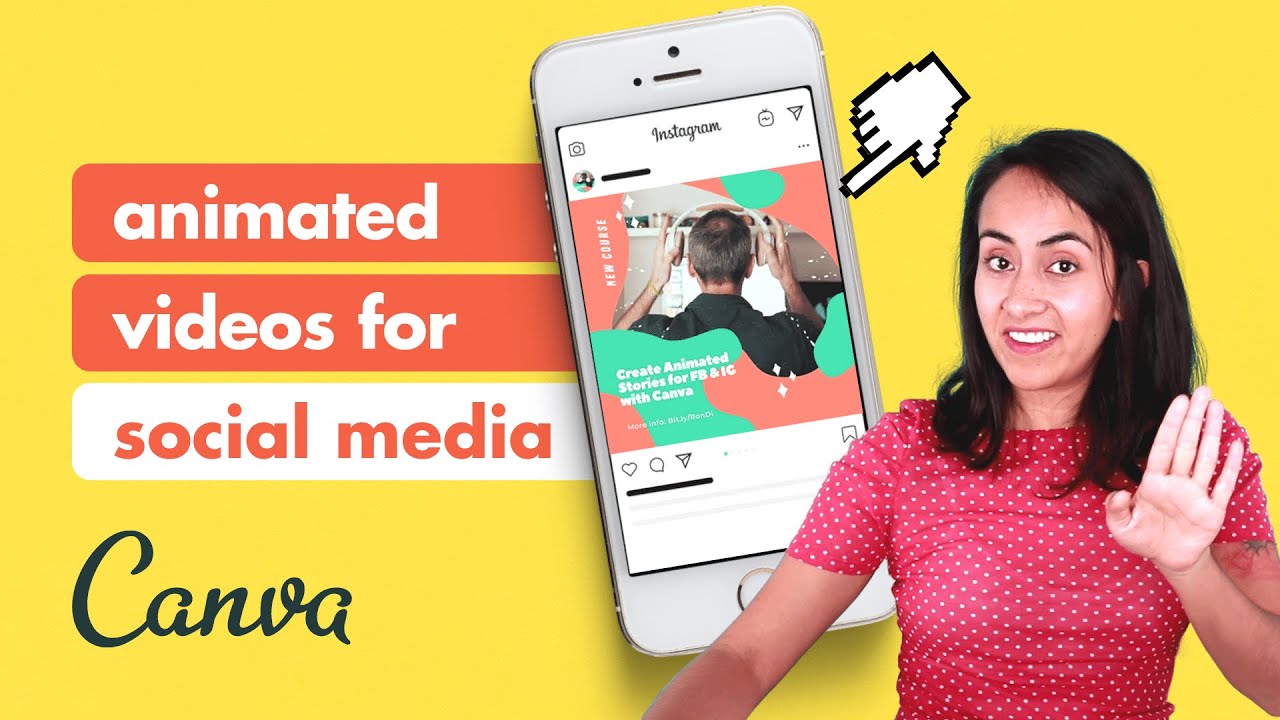 How to create ANIMATED VIDEOS for SOCIAL MEDIA in Canva - WIREDGORILLA