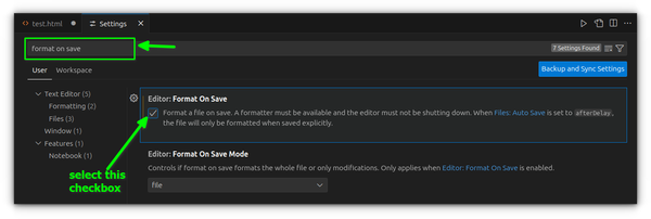 Automatically Format Code On File Save in Visual Studio Code - WIREDGORILLA