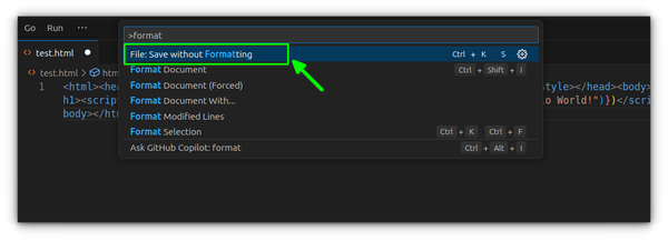 Automatically Format Code On File Save in Visual Studio Code - WIREDGORILLA