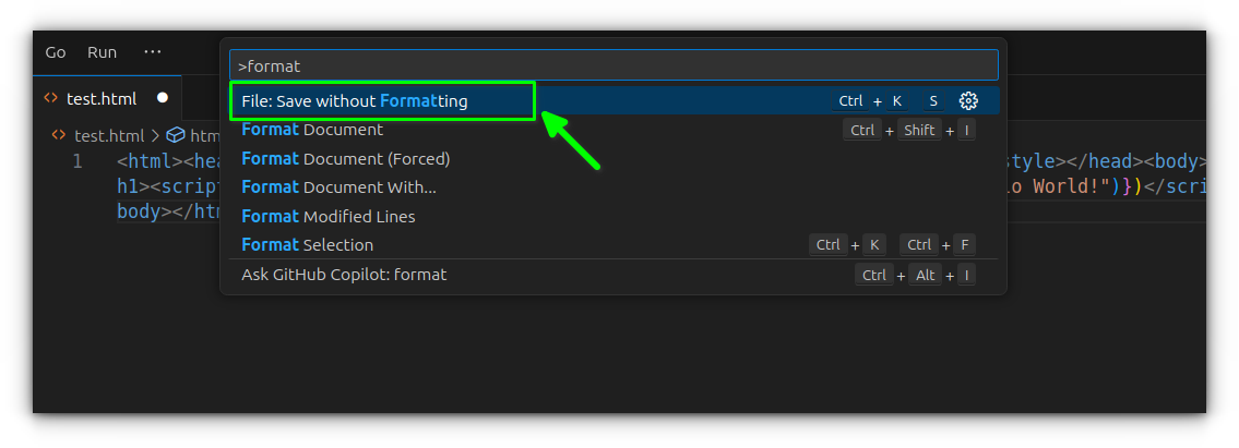 Automatically Format Code On File Save in Visual Studio Code - WIREDGORILLA