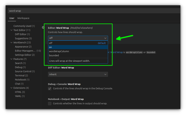 Enable or Disable Word Wrap in VS Code - WIREDGORILLA