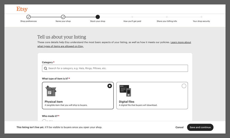 How to Use Gelato with Etsy: The Step by Step Guide - WIREDGORILLA
