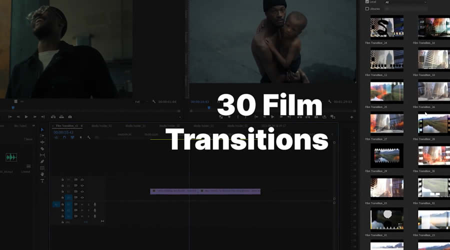 The 20+ Best Premiere Pro Transition Packs in 2025 - WIREDGORILLA